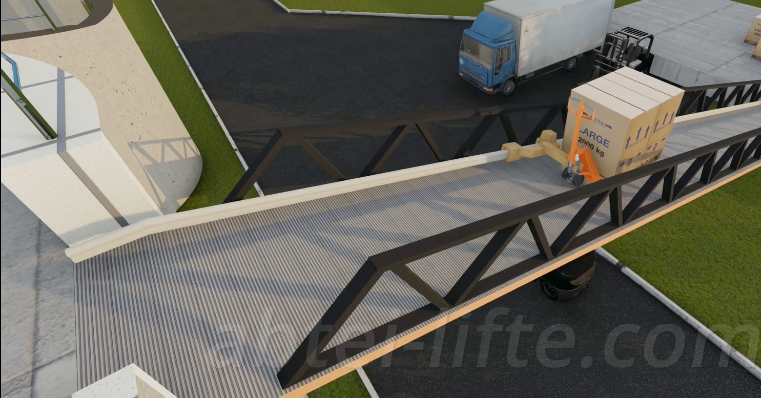 Abtei special inclined lift solutions for industrial use